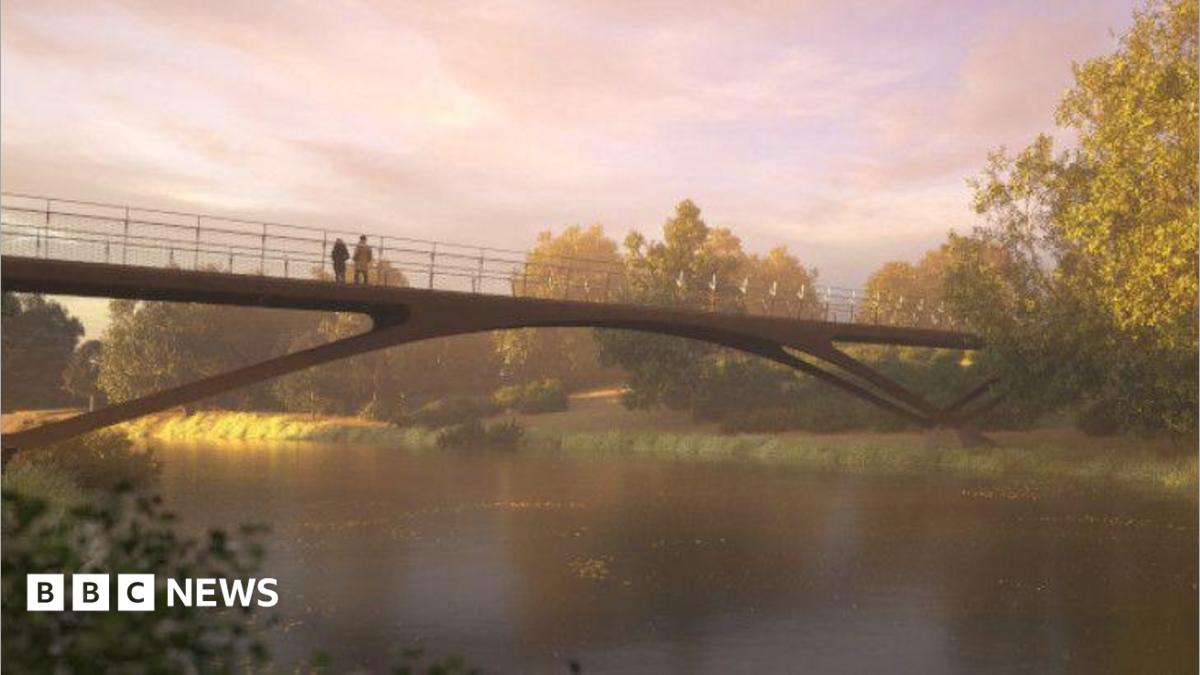 Cost of planned Evesham footbridge rises to £16m - BBC News