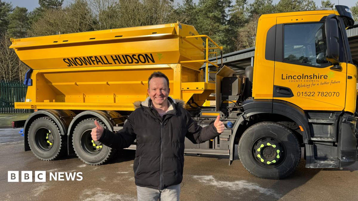 There's no gritter honour for 'obsessed' BBC weather presenter - BBC News