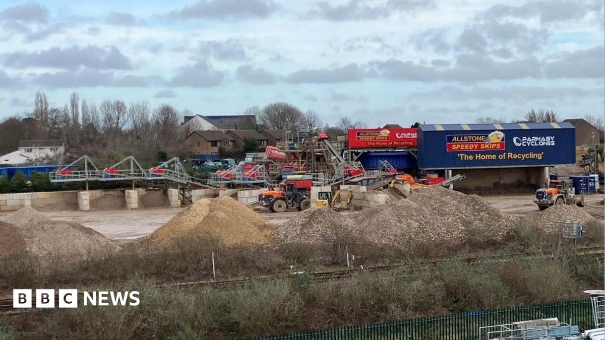 Dust from stone-crushing site sparks health concerns - BBC News