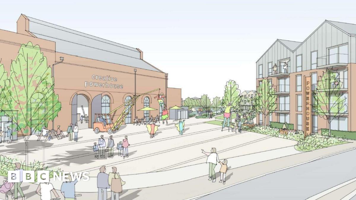 Daimler works could make way for 250-home estate - BBC News