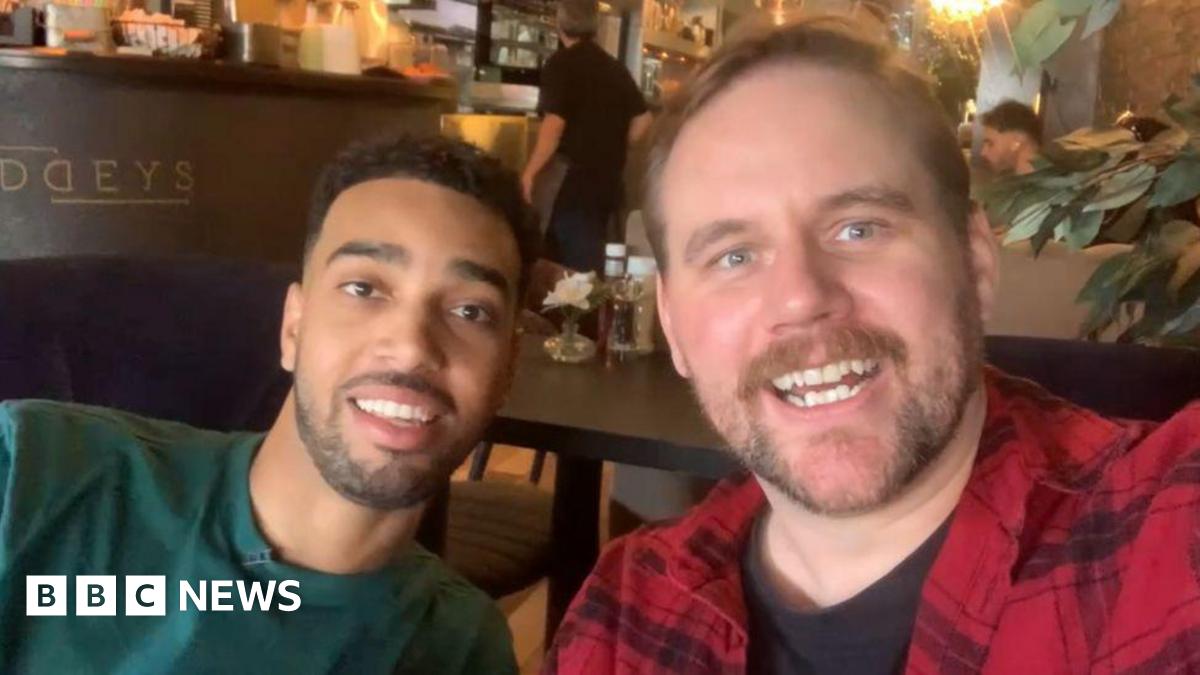 Niko Omilana: YouTube star pays for comedian's dream trip to US - BBC News