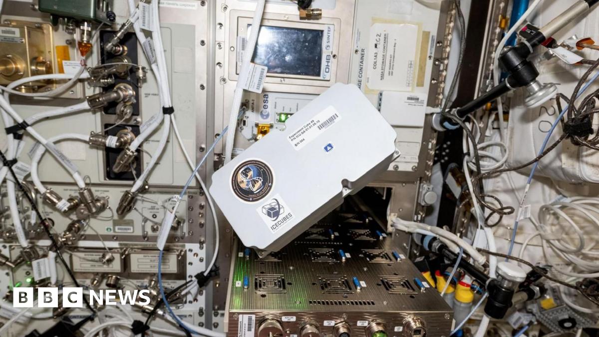 Oxford University lab experiment sends human tissue in space - BBC News