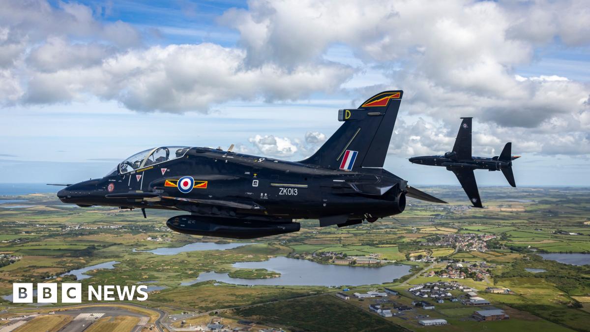 RAF Valley jets in near miss with small civilian aircraft - BBC News