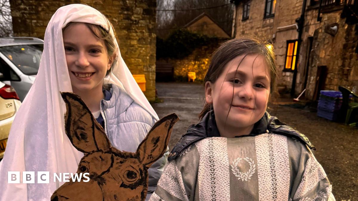 Stroud rector already searching for newborn for 2025 Nativity - BBC News