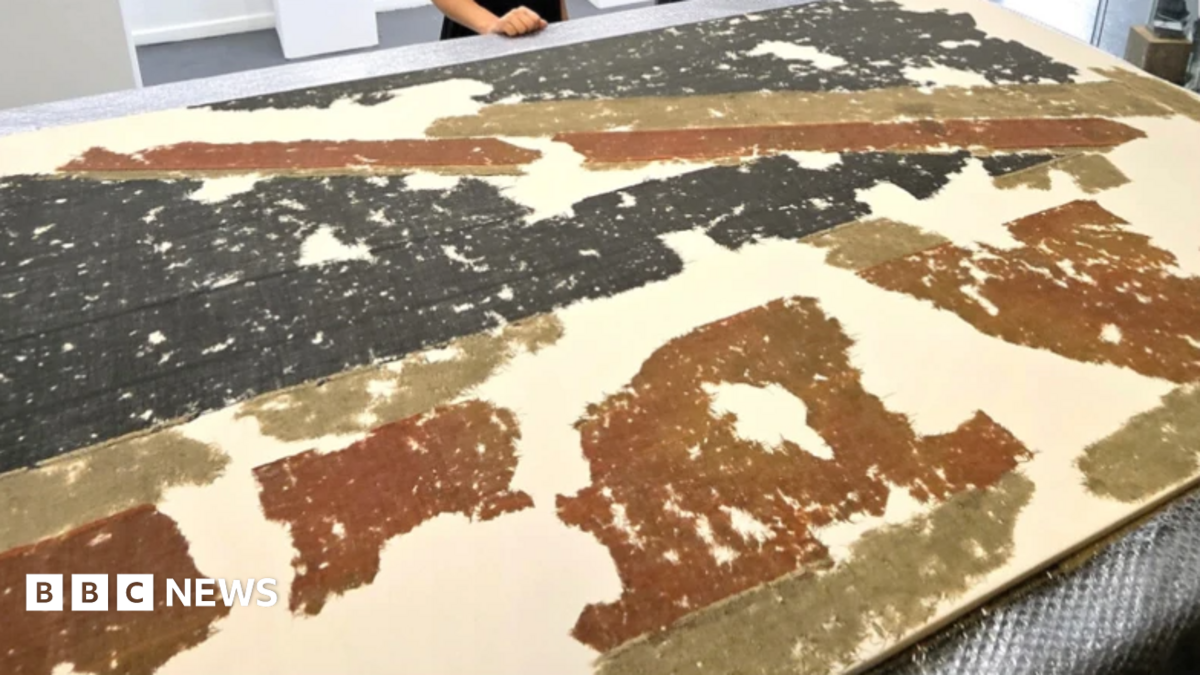 HMS Captain flag restored through Wolverhampton efforts to go on ...