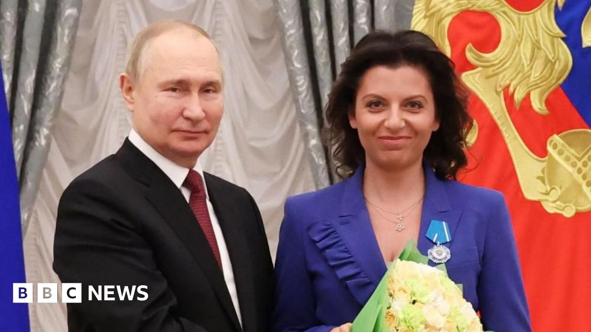 Who is Margarita Simonyan, RT's editor-in-chief sanctioned by US? - BBC ...