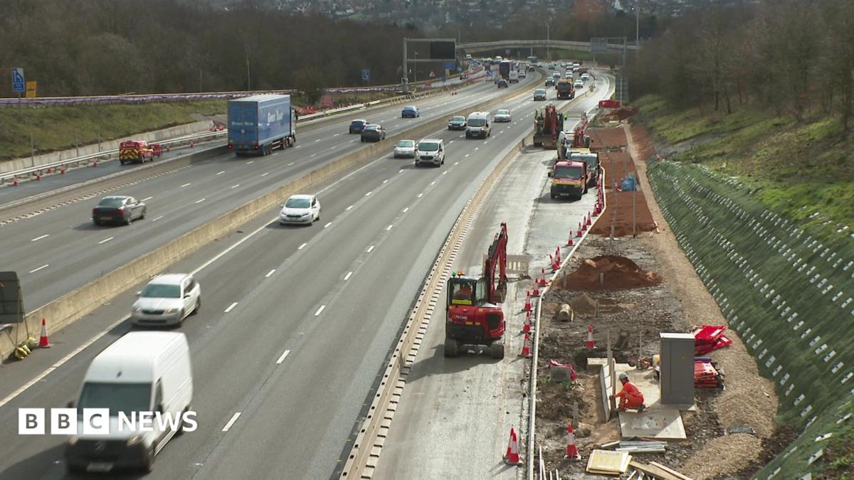 Smart motorway safety work nearing completion in South Yorkshire - BBC News