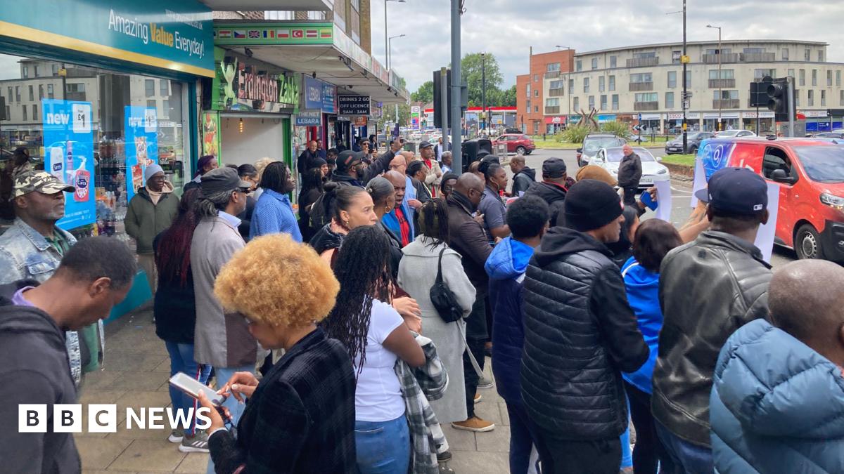 More than 100 protest after alleged racist attack in Birmingham - BBC News
