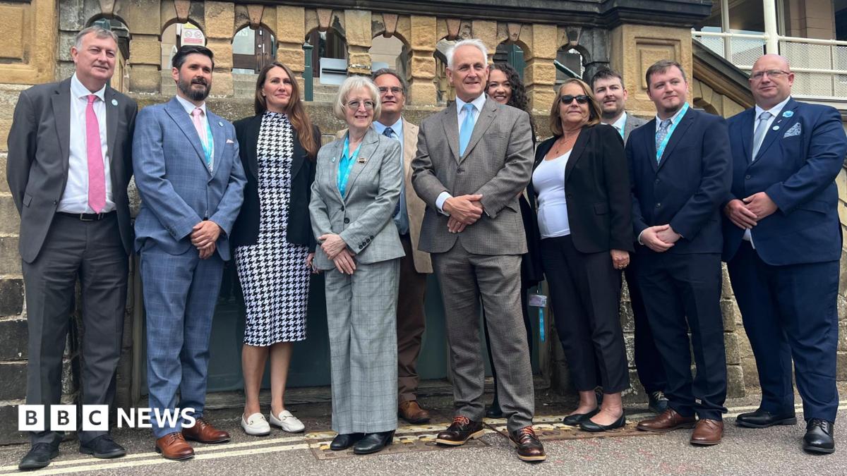 Reform UK formally takes control in Derbyshire - BBC News