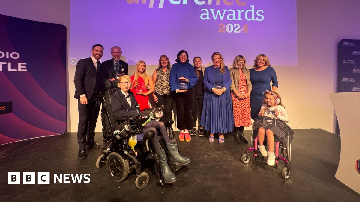 Make a Difference: BBC Radio Newcastle winners honoured at awards - BBC News