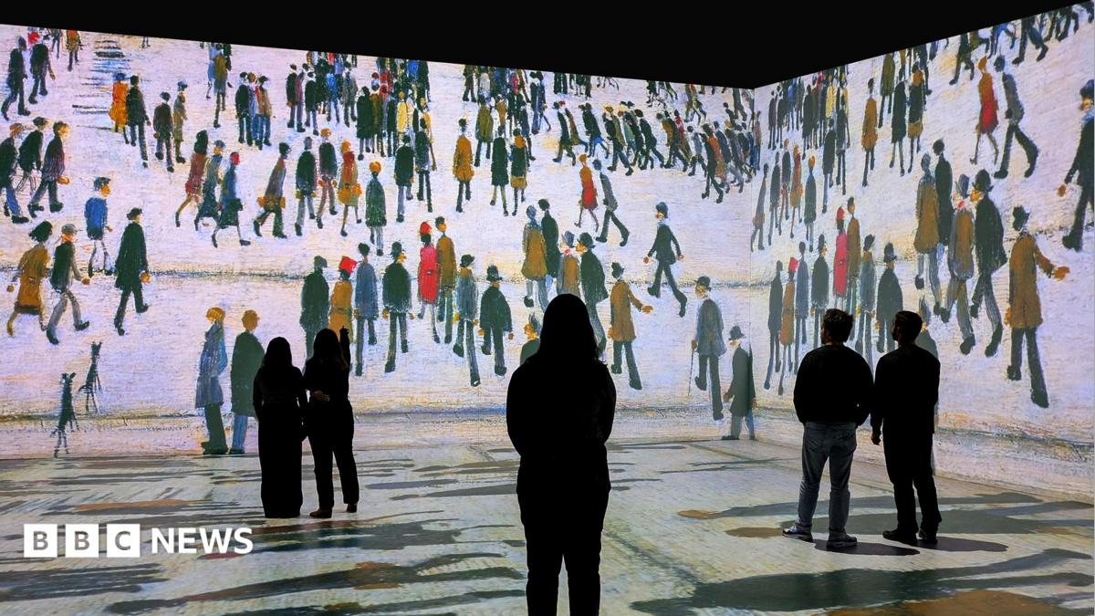 L. S. Lowry: Chance to walk inside celebrated 'Going to the Match' work ...