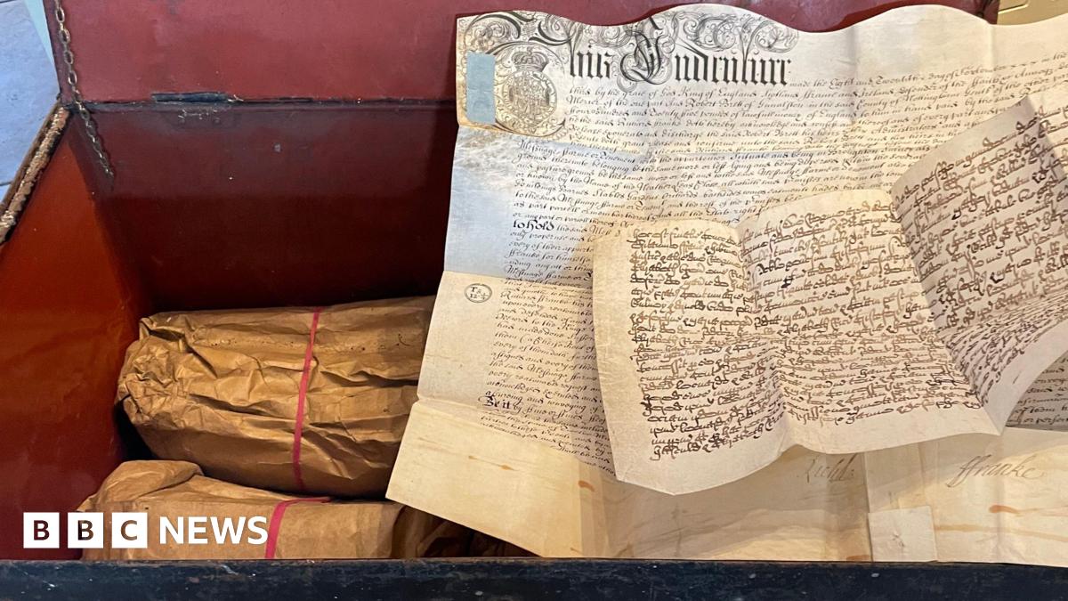 Hidden documents found after centuries to be archived by university ...