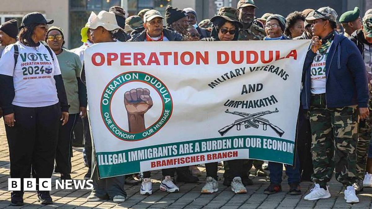 Operation Dudula ordered to stop blocking foreigners from South African ...