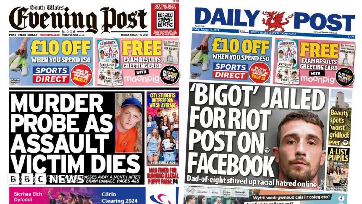 Wales' papers: Beauty spot's 'worst gridlock ever' - BBC News
