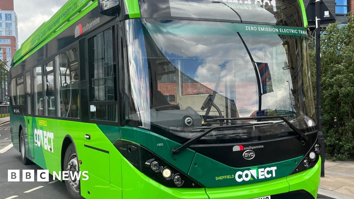 Bradford and Sheffield share £28m grant for zero emission buses - BBC News