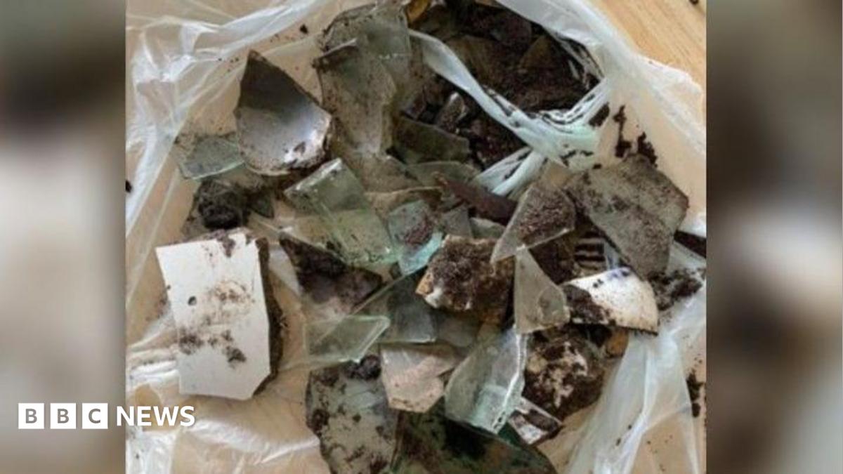Soil with glass in it laid for Gloucester football pitches - BBC News