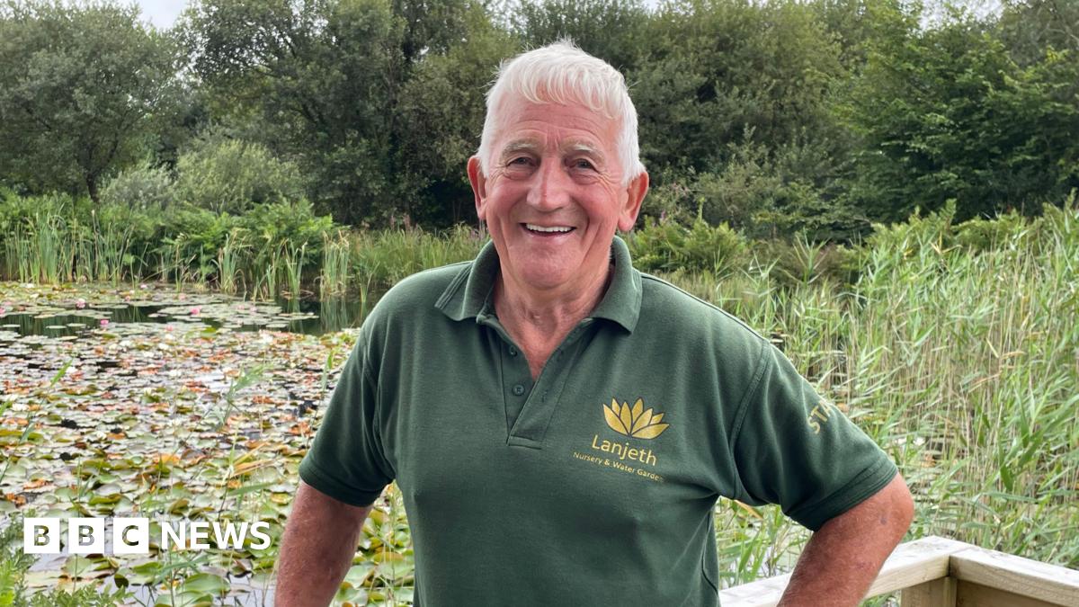 Lanjeth Nursery and Water Gardens reopened by four friends - BBC News