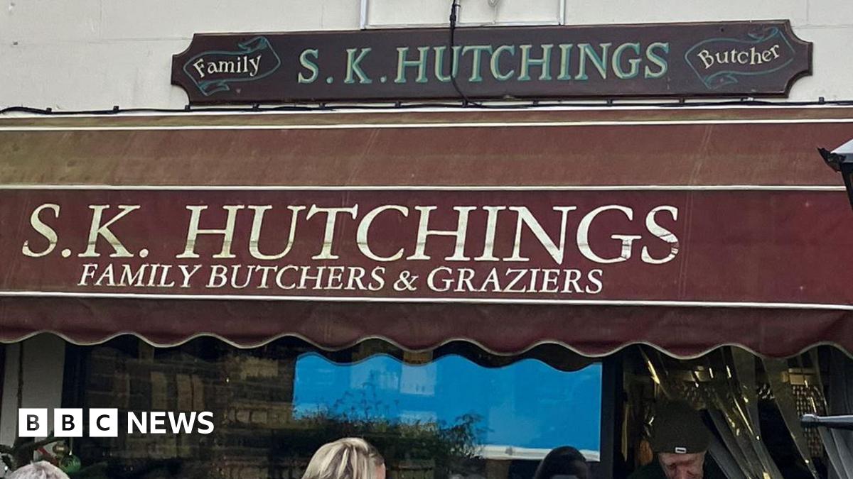 Partridge Green: Butcher 'devastated' at theft of Christmas meat - BBC News