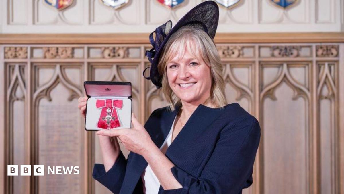 University of Wolverhampton professor proud to receive MBE - BBC News