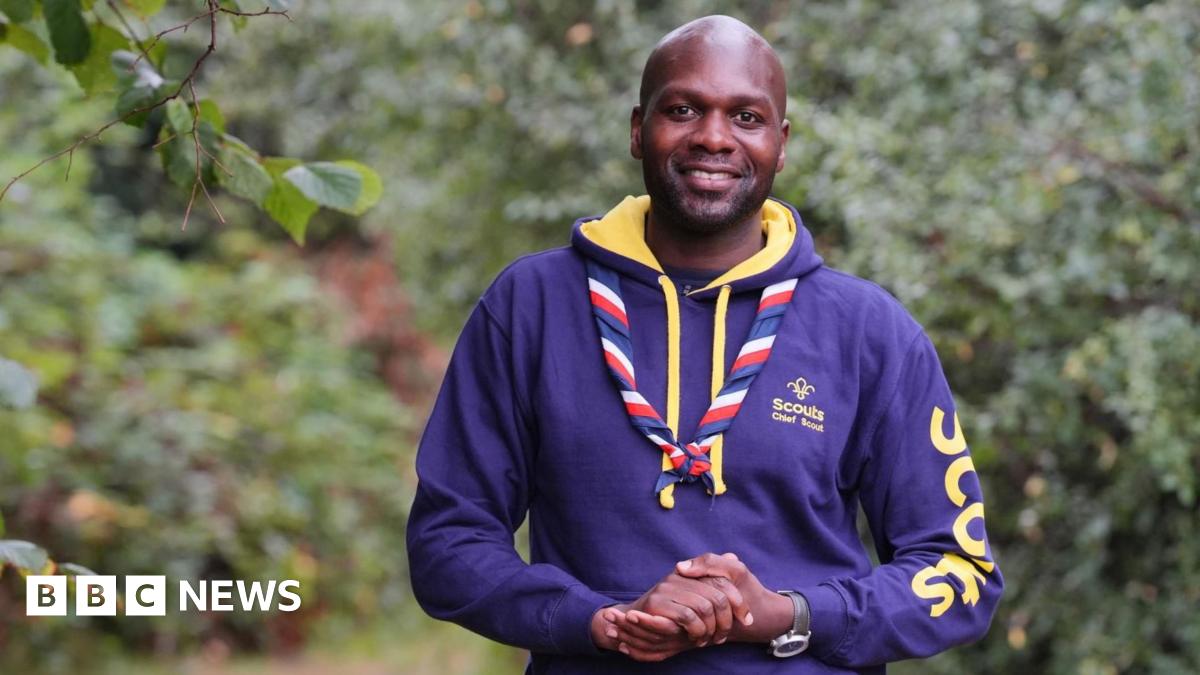 Dwayne Fields: chief scout replacing Bear Grylls helped after stabbing - BBC News