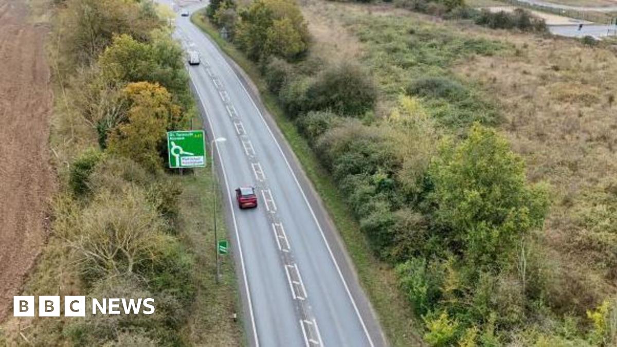 A47 eastbound reopened at Honingham following collision - BBC News