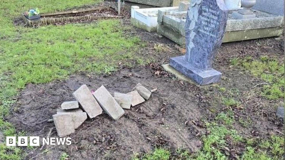 Graves damaged by 'appalling' drivers using Bristol cemetery as ...