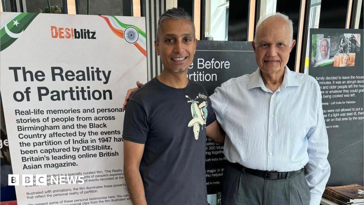 Birmingham exhibition portrays stories of Partition of India - BBC News