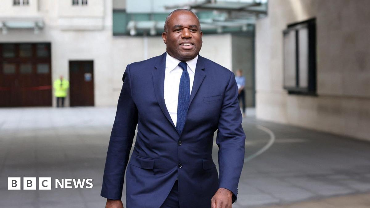 David Lammy: Climate change a more fundamental threat than terror - BBC ...