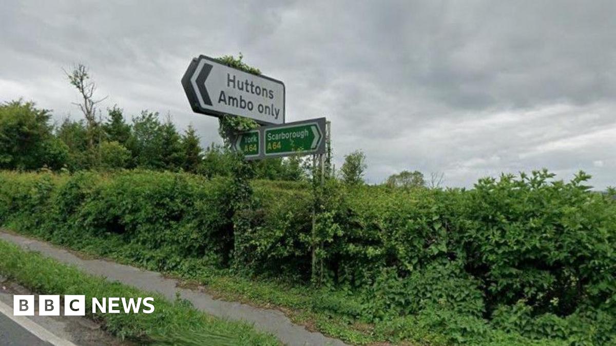 A64 closed in both directions after serious crash near Malton - BBC News