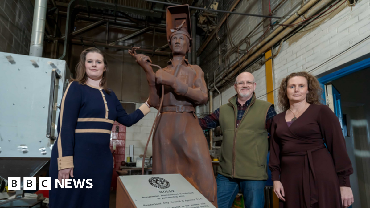 Role of forgotten Sunderland women shipyard workers explored - BBC News