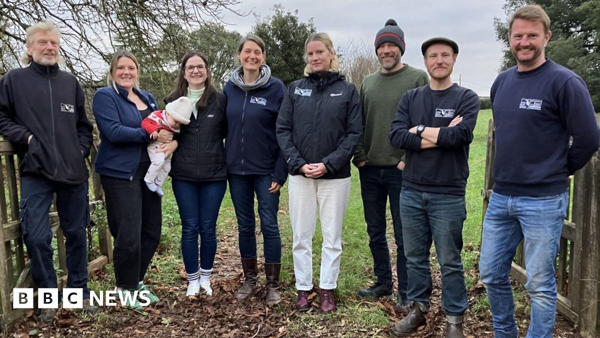 East Devon countryside team hails successful year - BBC News