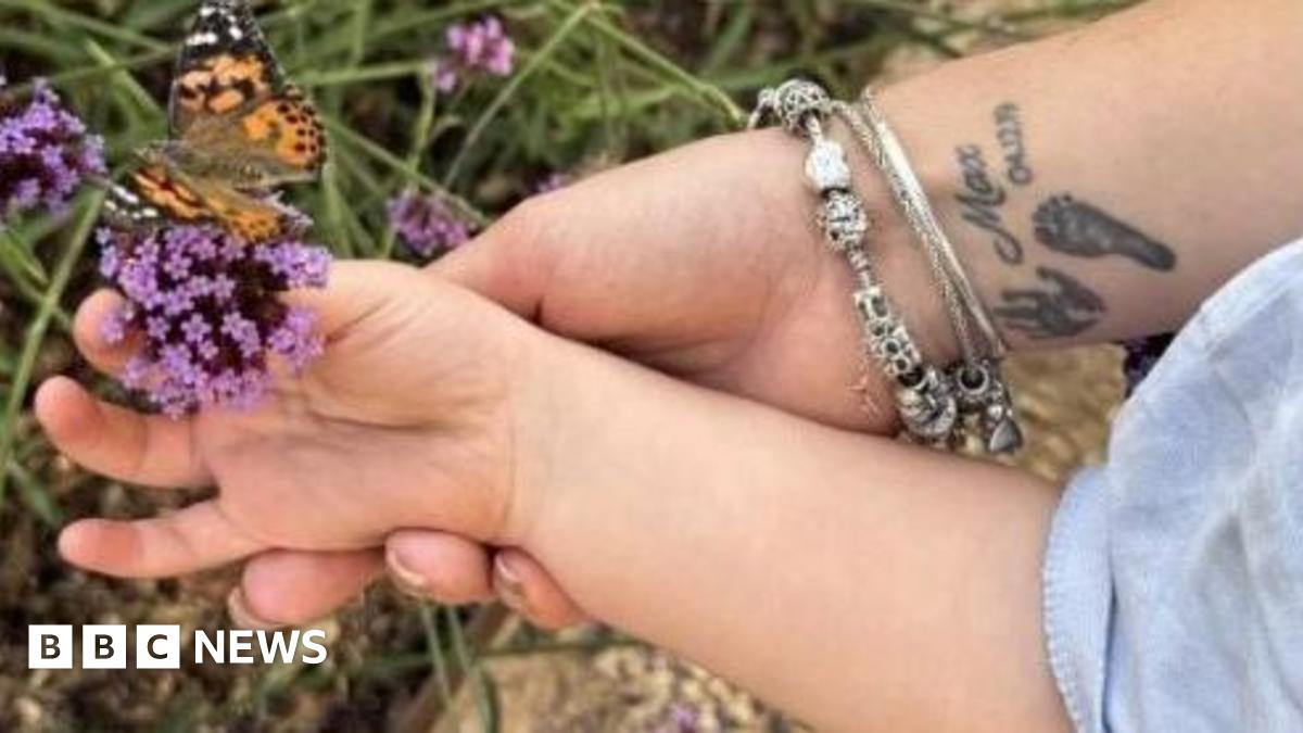 Queen Elizabeth Hospital's baby loss garden offers sanctuary - BBC News
