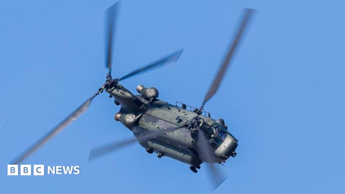 Horse riders warned of low-flying RAF helicopters - BBC News