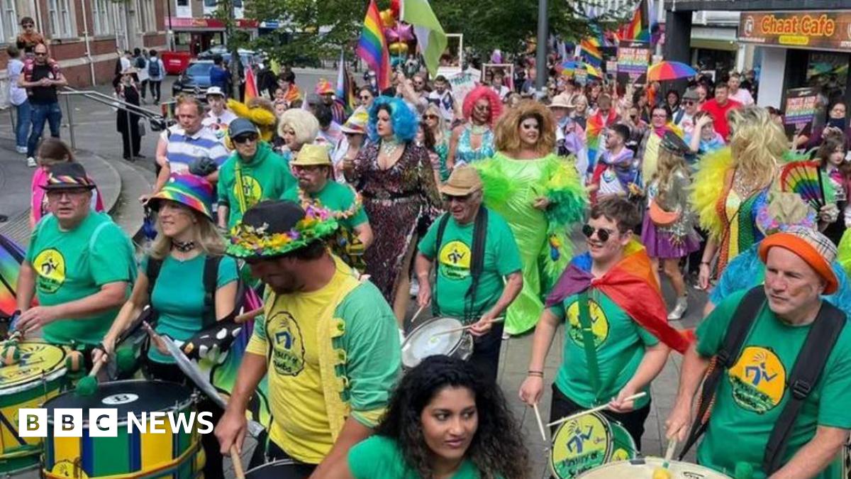 Swindon Pride parade expected to attract hundreds of people - BBC News