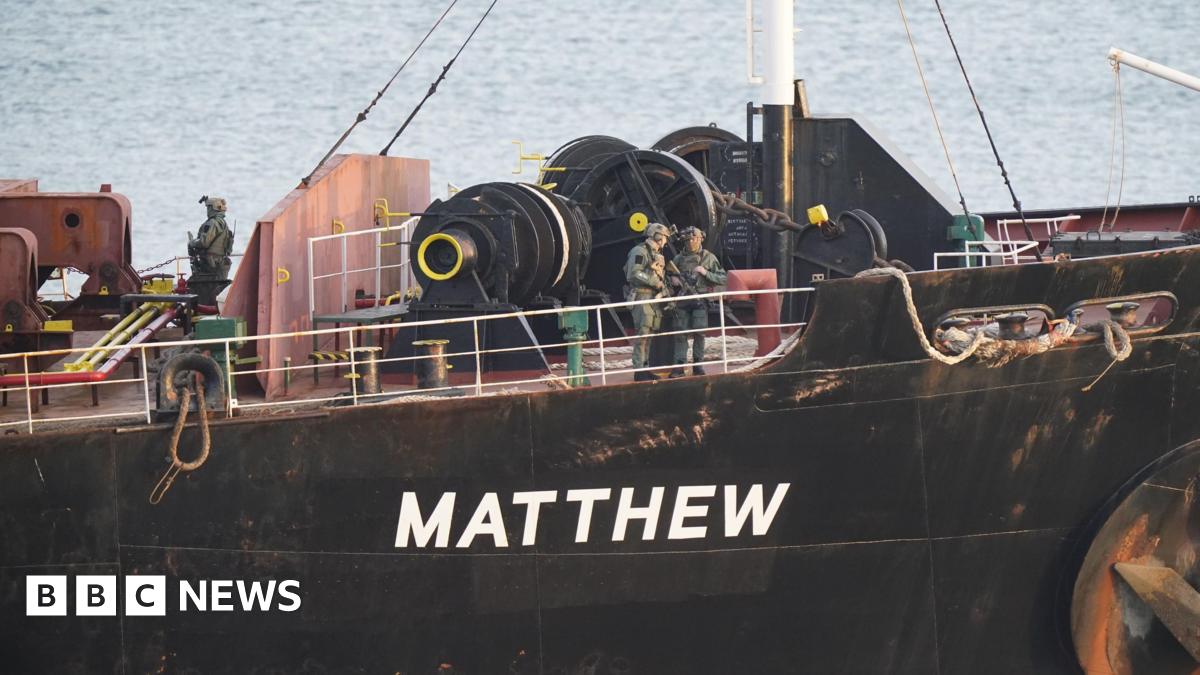MV Matthew: Four plead guilty over €157m cocaine seizure on ship - BBC News