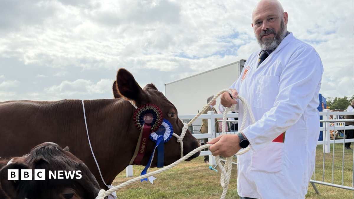 Crowds turn out for first day of the Suffolk Show 2025 - BBC News