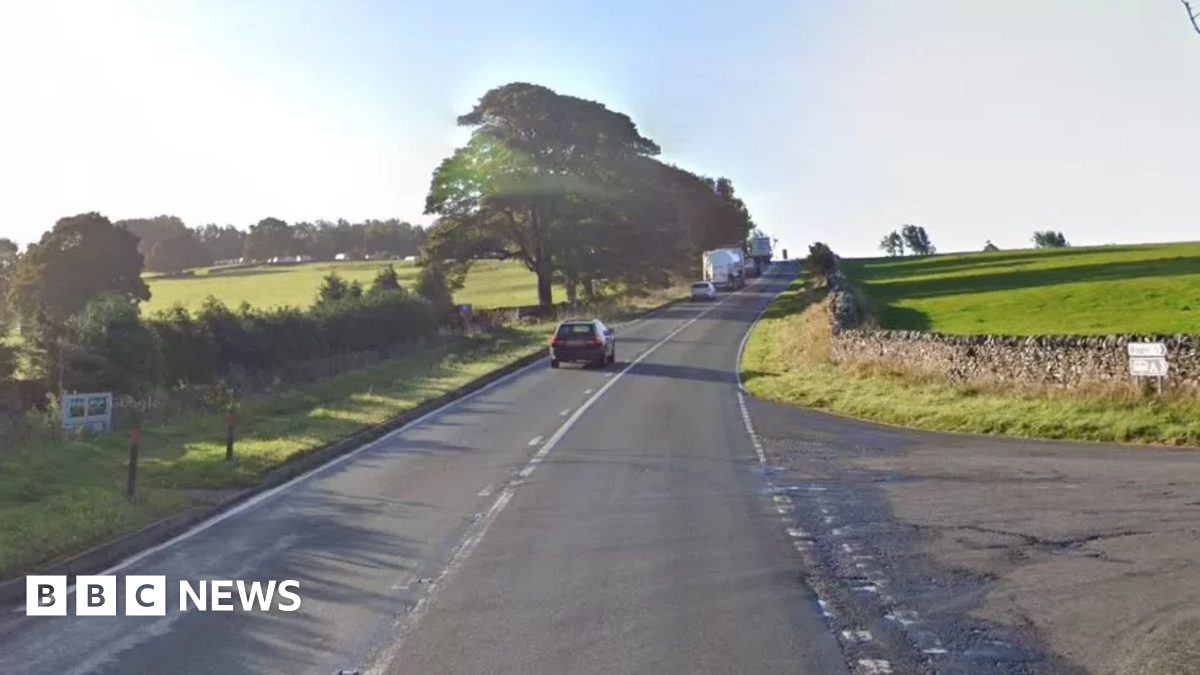 A515: Police name man, 76, who died in car and lorry crash - BBC News