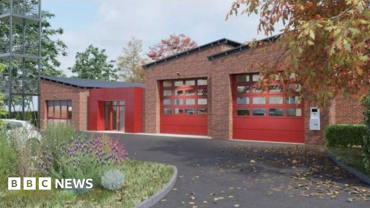 Surrey fire station redevelopments face planning delays - BBC News