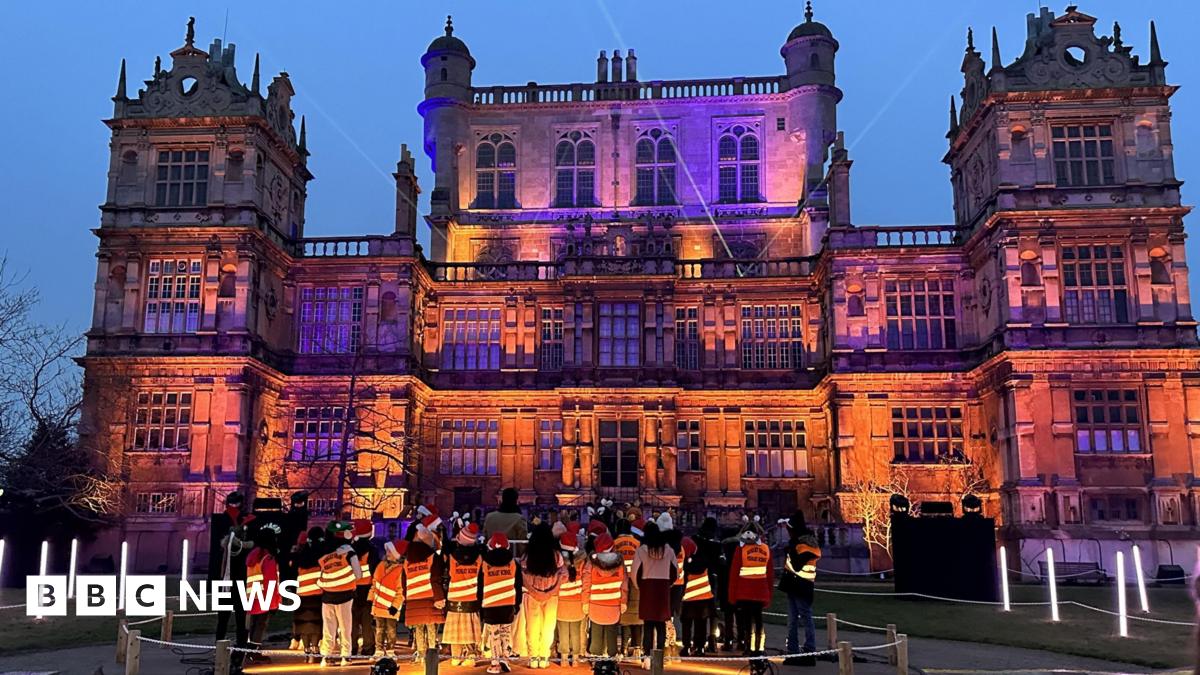 Christmas lights display at Nottingham's Wollaton Hall cancelled - BBC News