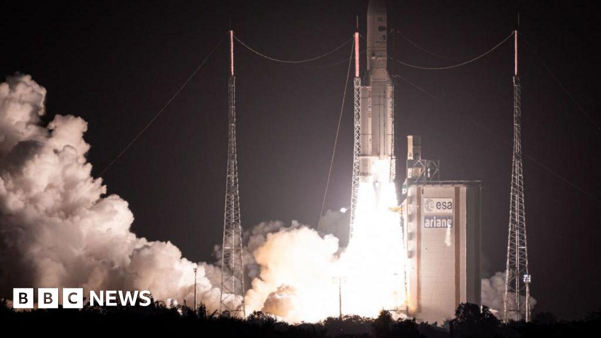 European firms unite in bid to rival SpaceX - BBC News