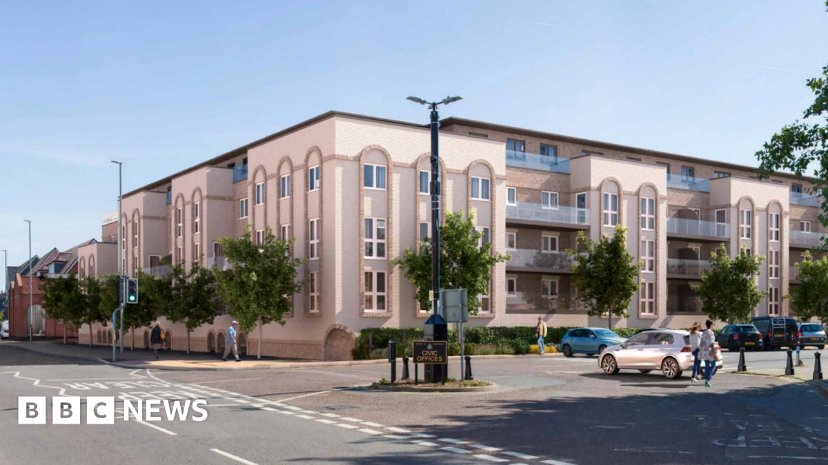 Retirement flats complex in Christchurchgiven go-ahead - BBC News