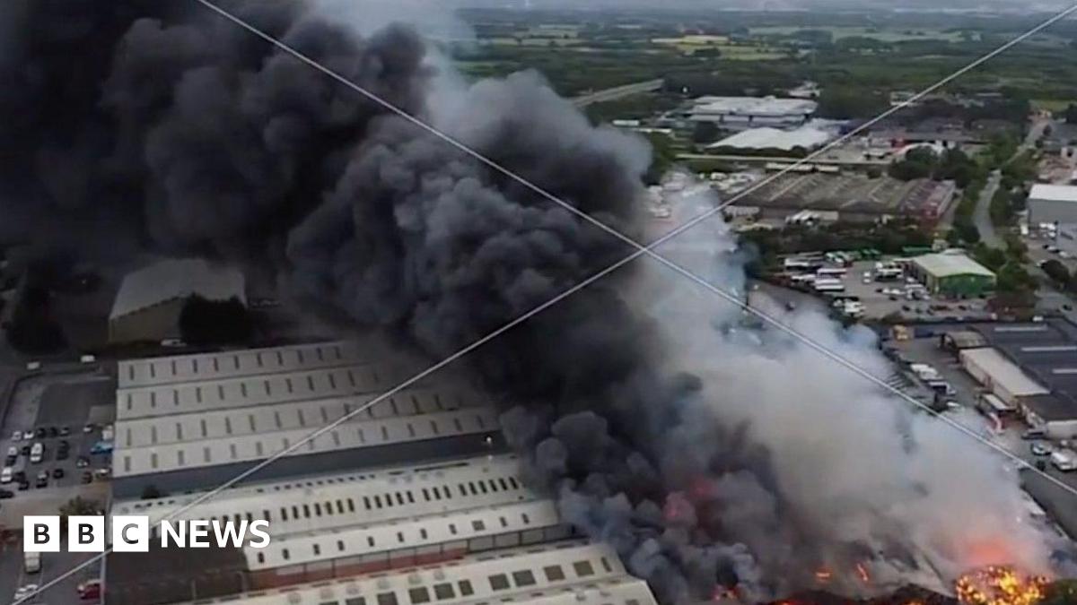 Knowsley residents fear for health as waste fires create 'toxic zone ...