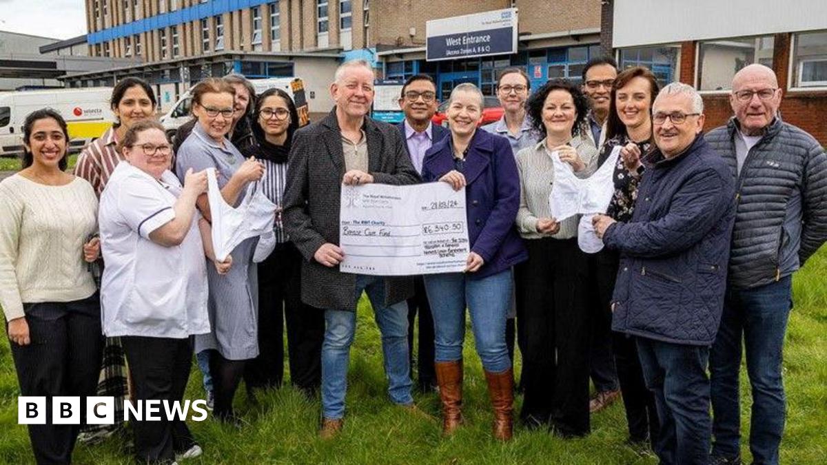 Wolverhampton: Goodyear donation to fund patients' post-op bras - BBC News