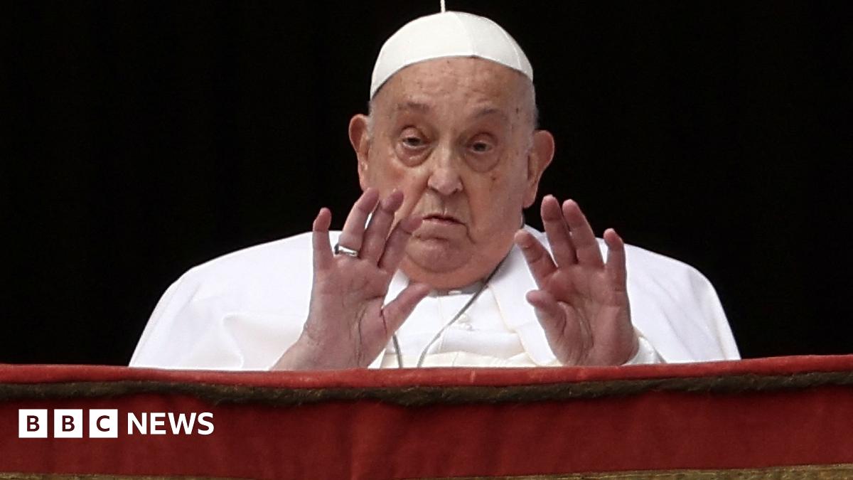 Read Pope Francis's final address in full - BBC News