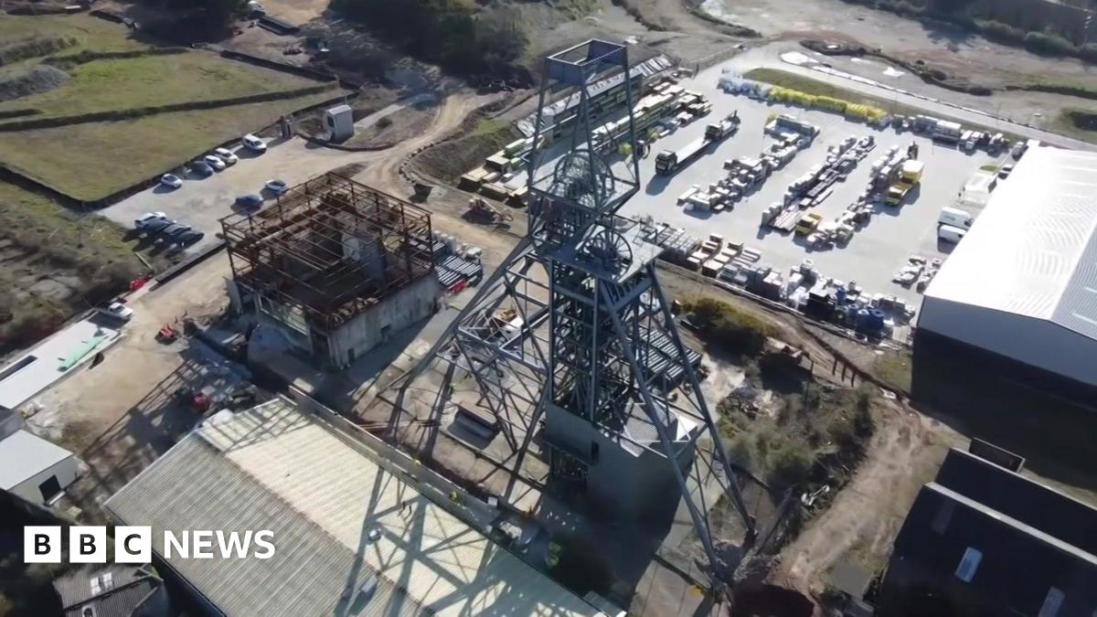South Crofty tin mining project awarded funding for buildings - BBC News