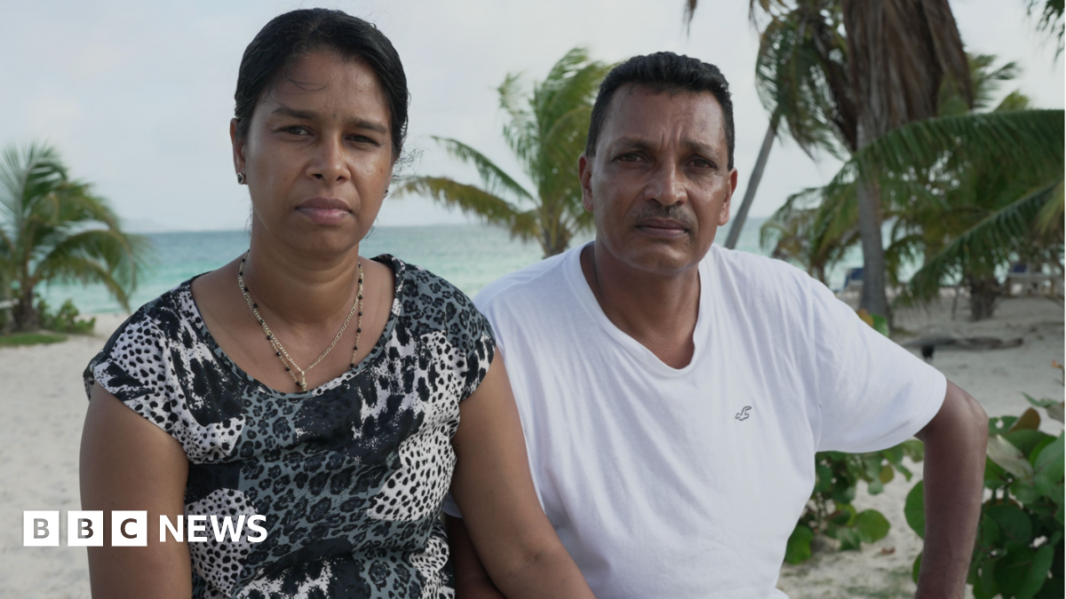 Caribbean island Anguilla grieving Shawn Seesahai machete murder - BBC News