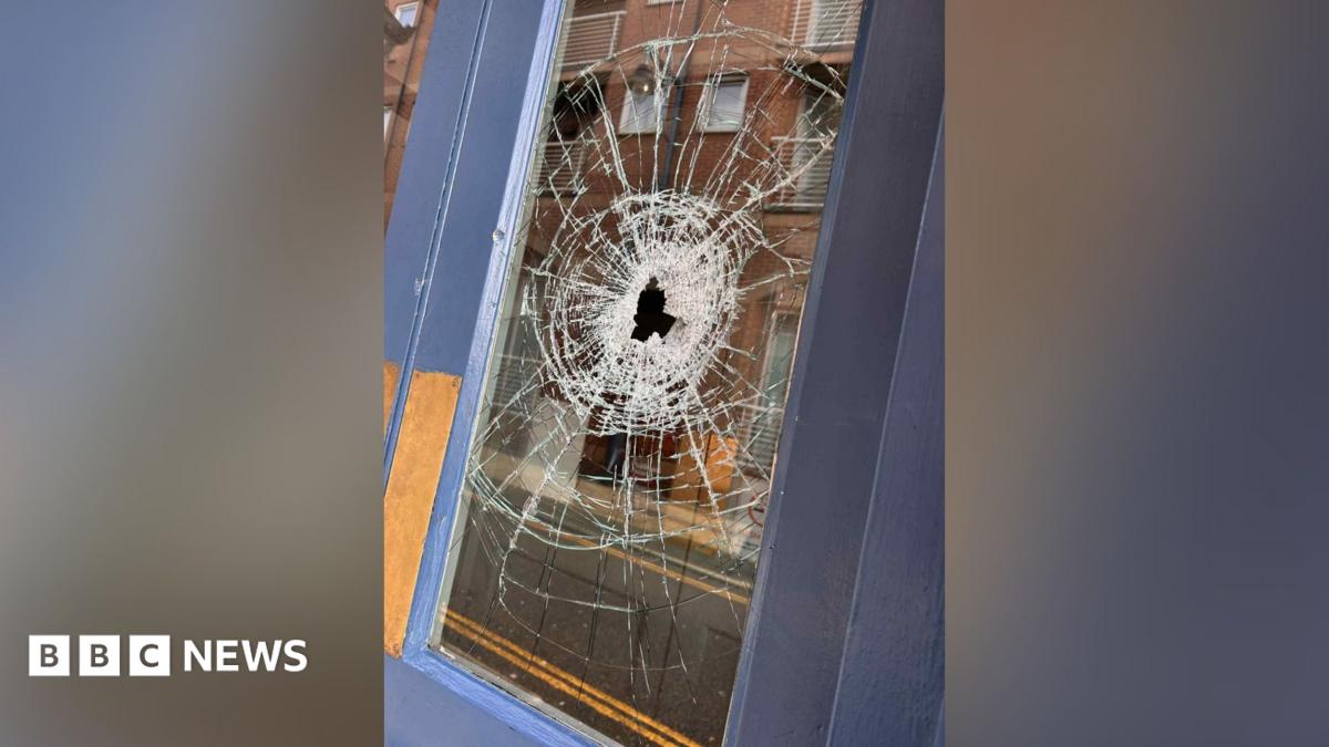 Arrest after Ramsgate businesses' windows smashed overnight - BBC News