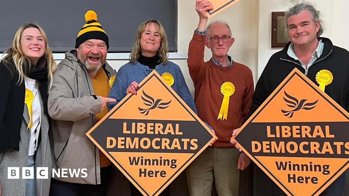 Lib Dems secure two seats in Somerset Council by-election - BBC News