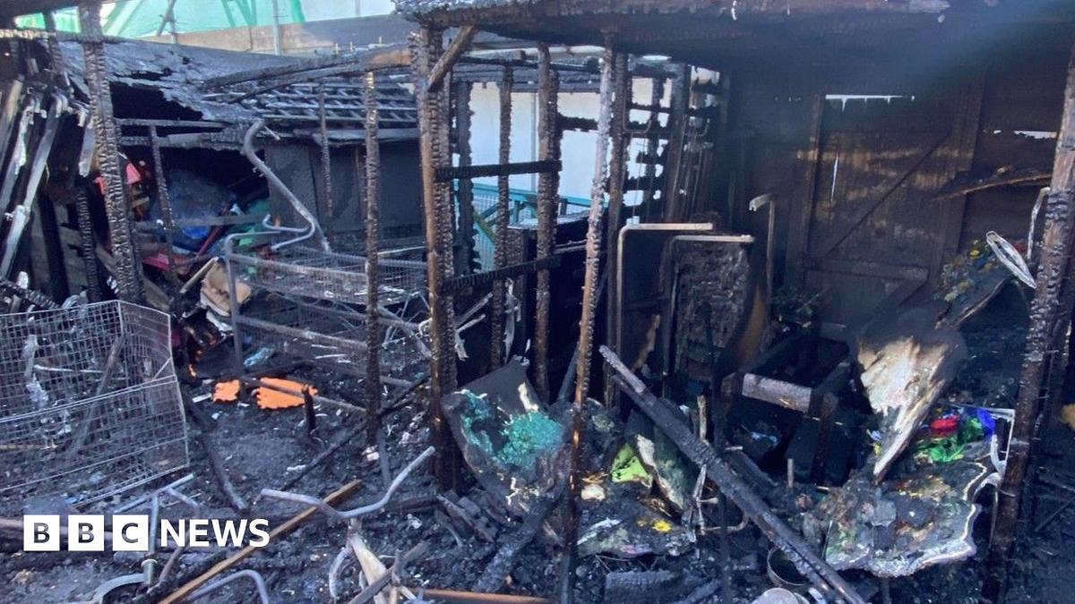 Great Clacton hall devastated by second fire within a year - BBC News