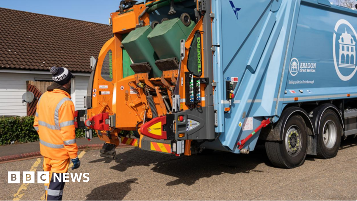 Peterborough council considers taking control of bin collections - BBC News